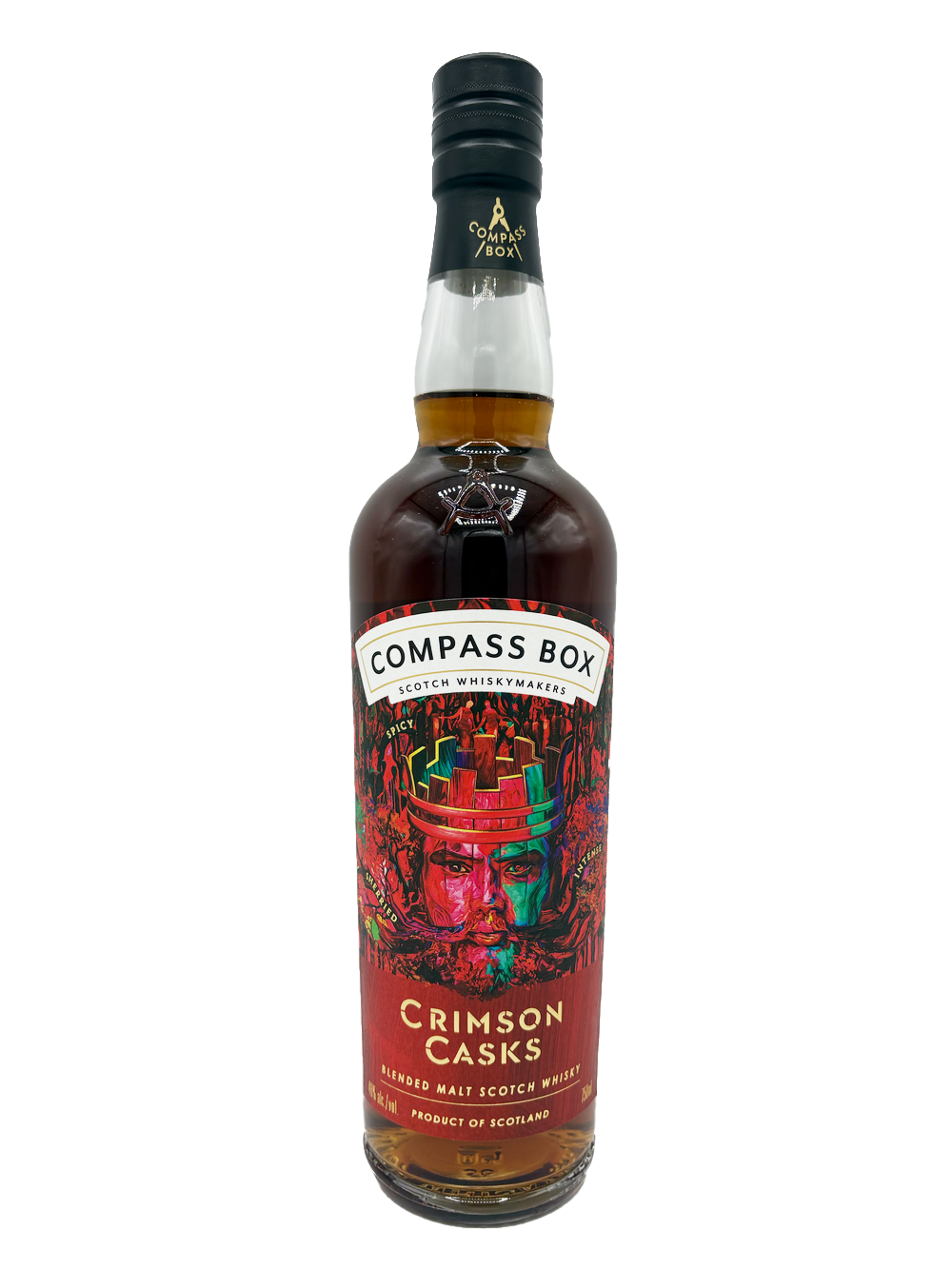 Compass Box Crimson Cask Blended Malt Scotch 750mL – Deer Park Wine & Spirits