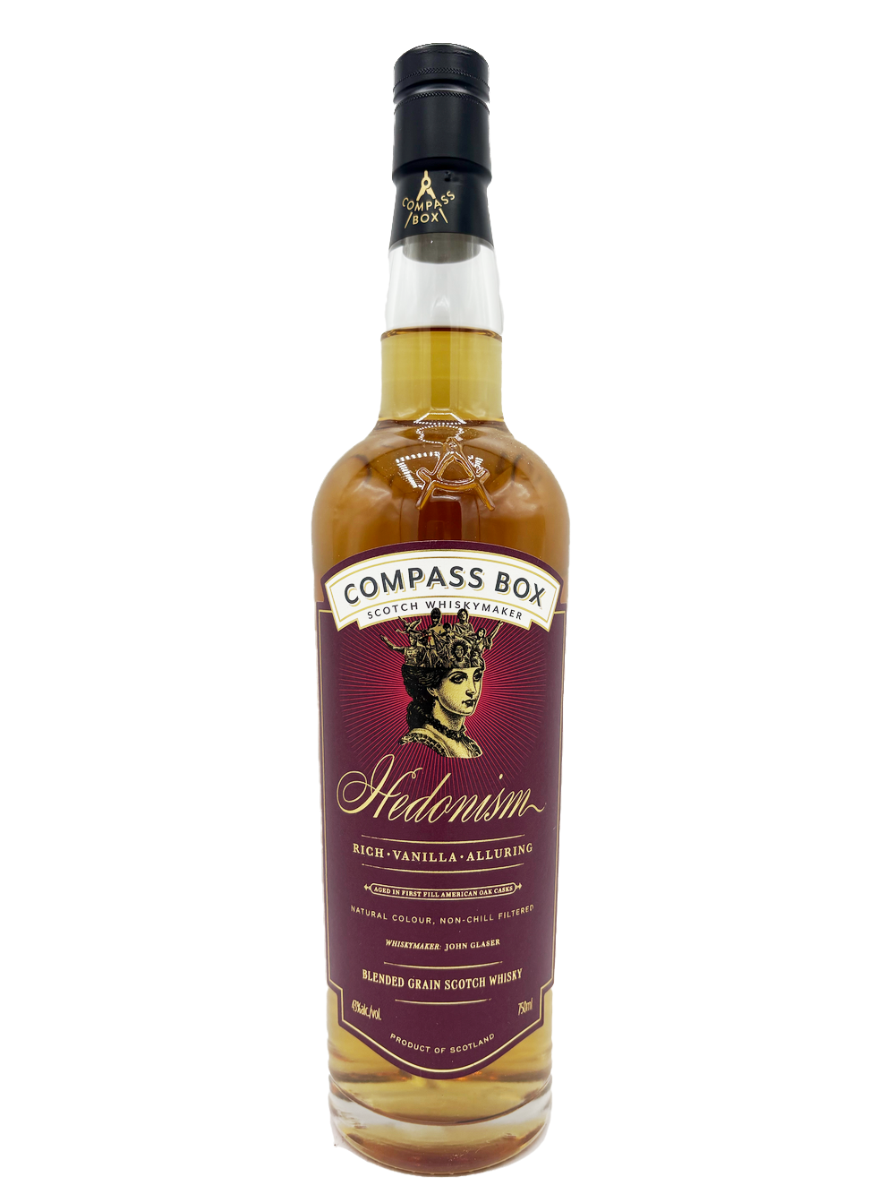 Compass Box 2022 Hedonism Blended Grain Scotch 750mL – Deer Park Wine ...