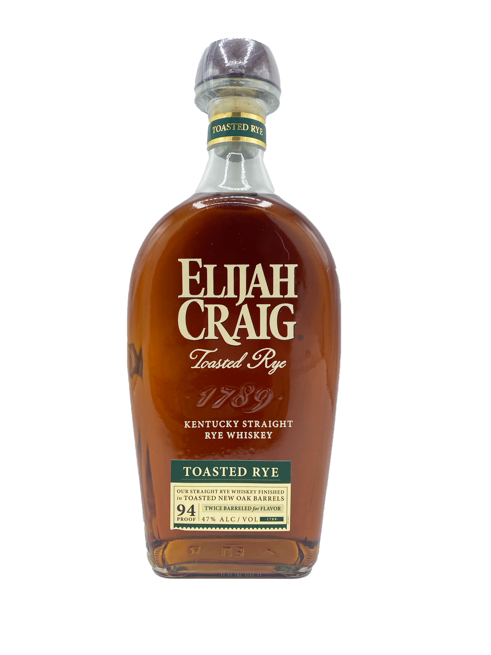 Elijah Craig Toasted Barrel Rye 750ml – Deer Park Wine & Spirits