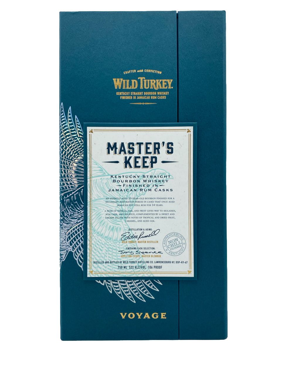 Wild Turkey Master's Keep 'Voyage' Rum Cask Finish Bourbon 750ml – Deer ...