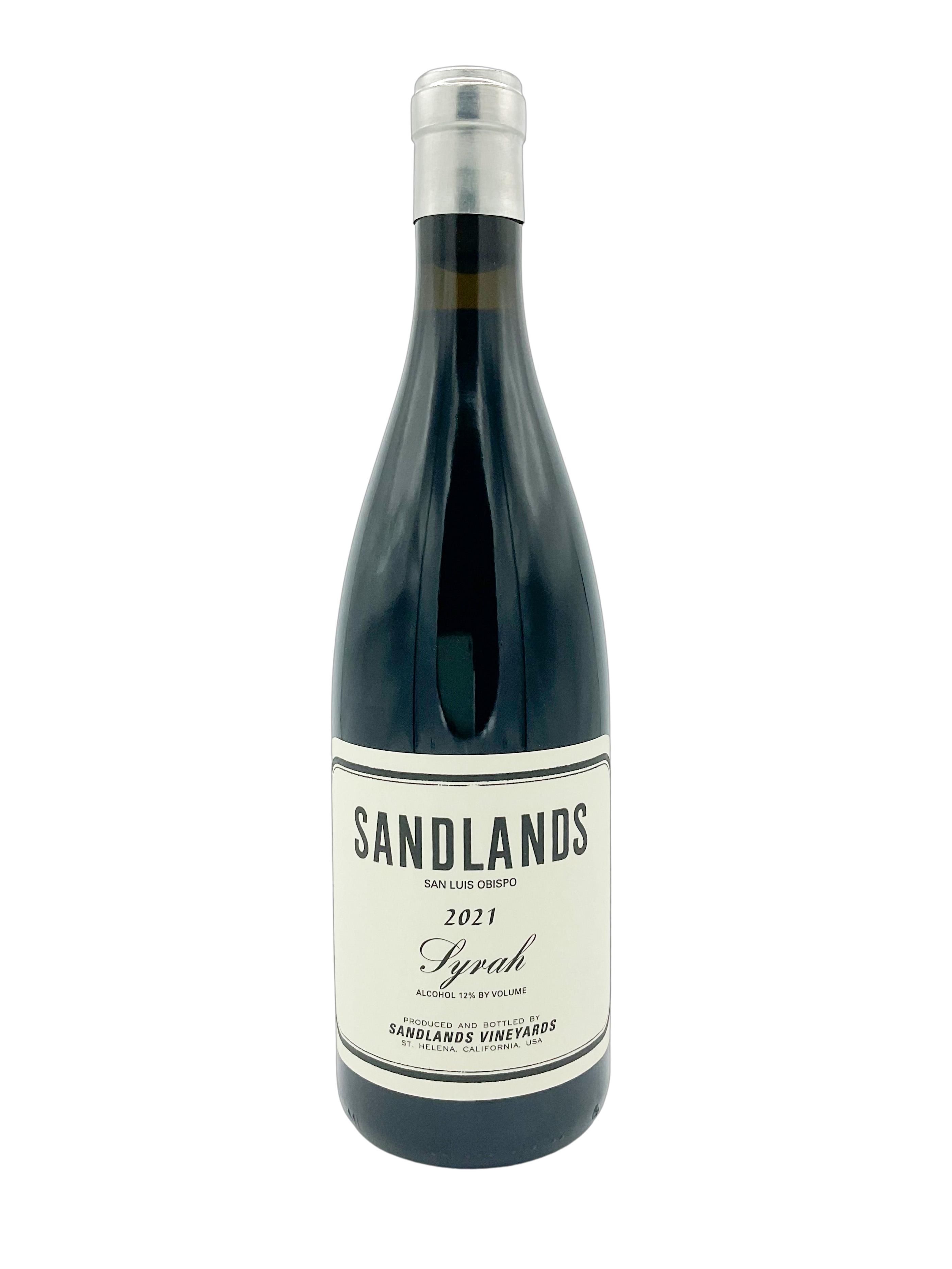 Sandlands 2021 San Luis Obispo Syrah – Deer Park Wine & Spirits