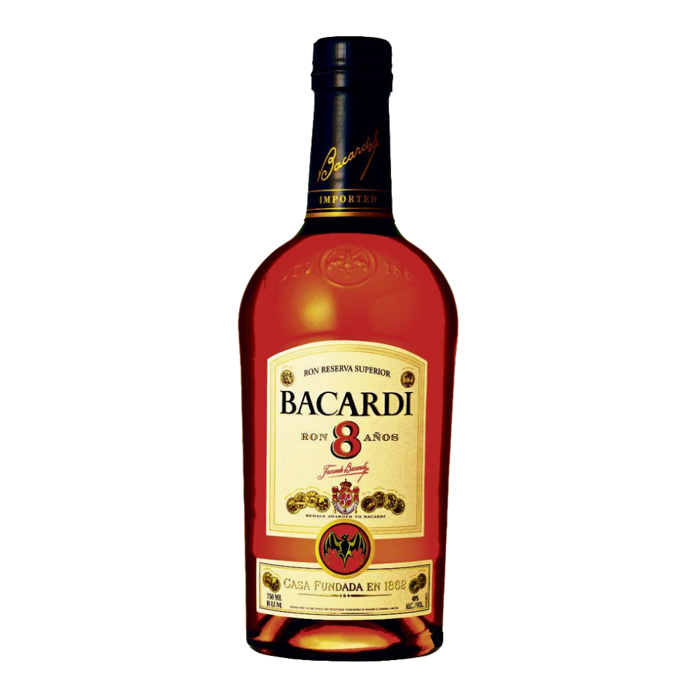Bacardi 8 yr Rum 750ml – Deer Park Wine & Spirits
