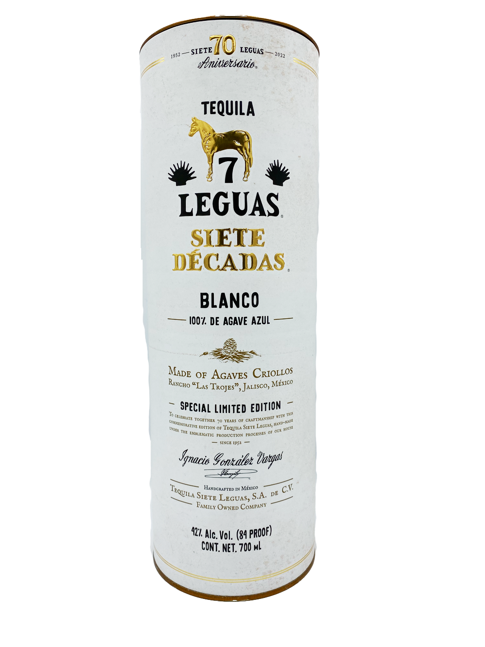 Siete Leguas Decadas Blanco Tequila 700mL – Deer Park Wine & Spirits
