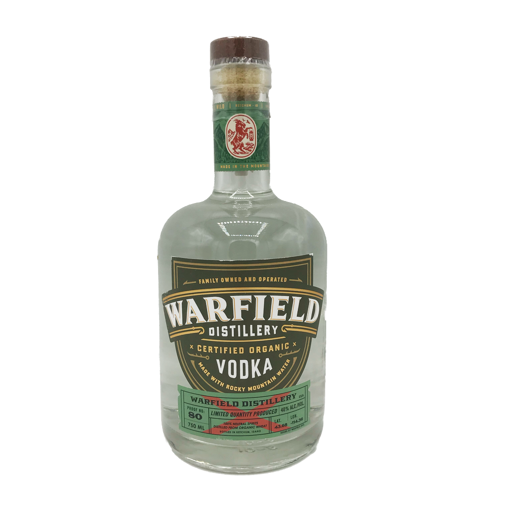 Warfield Organic Vodka 750mL – Deer Park Wine & Spirits