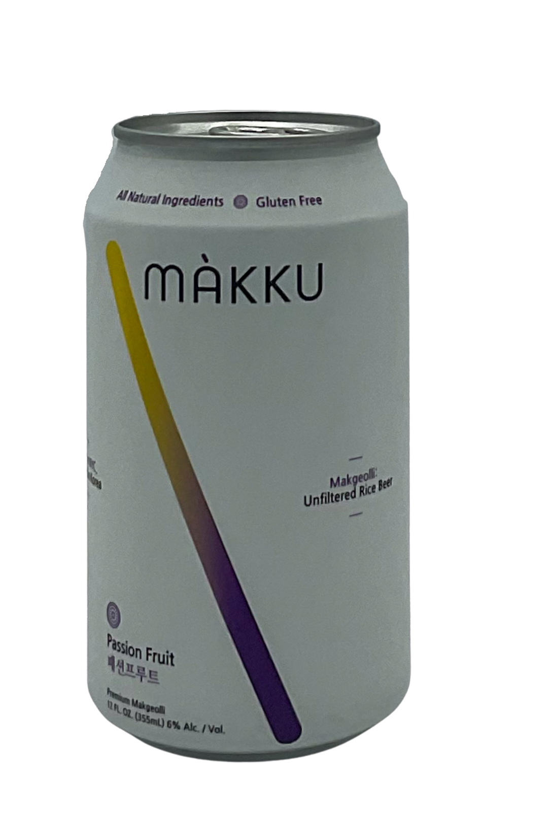 Makku Passion Fruit Makgeoli Unfiltered Rice Beer 12oz – Deer Park Wine ...