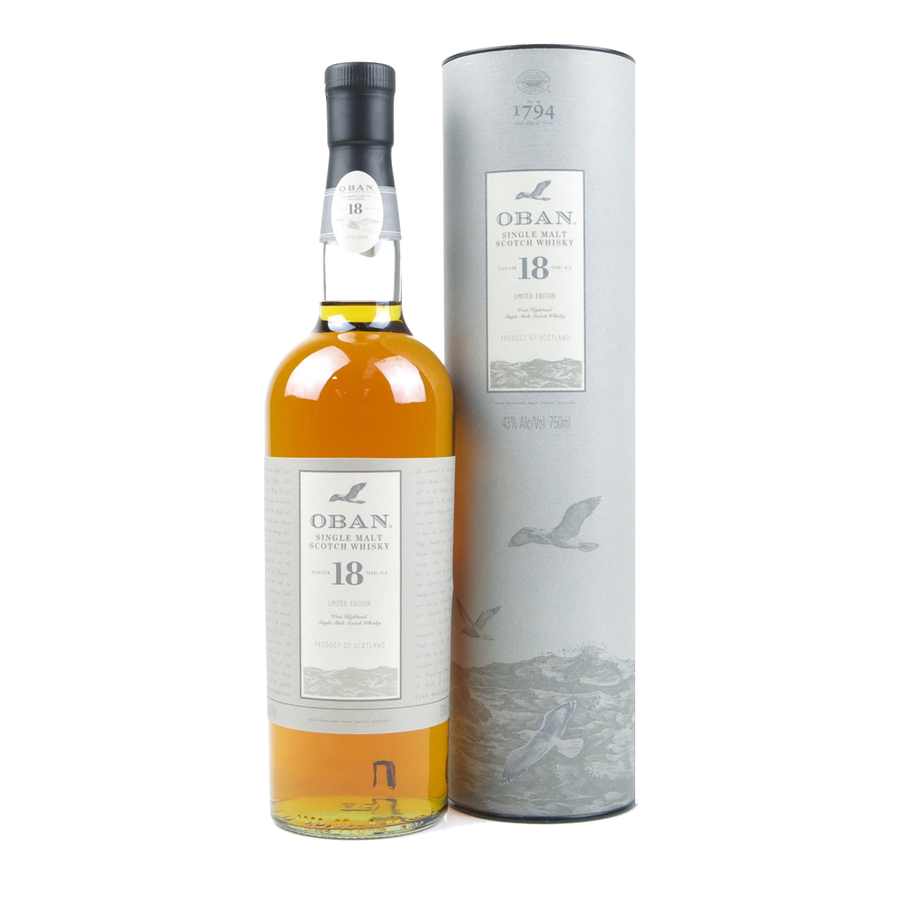 Oban 18yr Single Malt Scotch 750ml – Deer Park Wine & Spirits